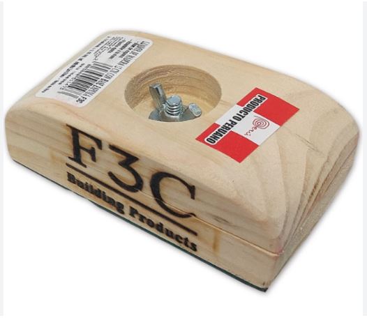 2003040511473 Lijador De Madera 12cm C Base Espuma F3c